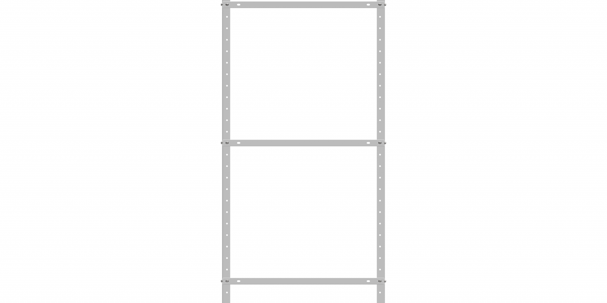 Купить СТ-012 х 2200 х 700 х окрашен. х 600 х 5 полок х RAL 7038 х Без ...