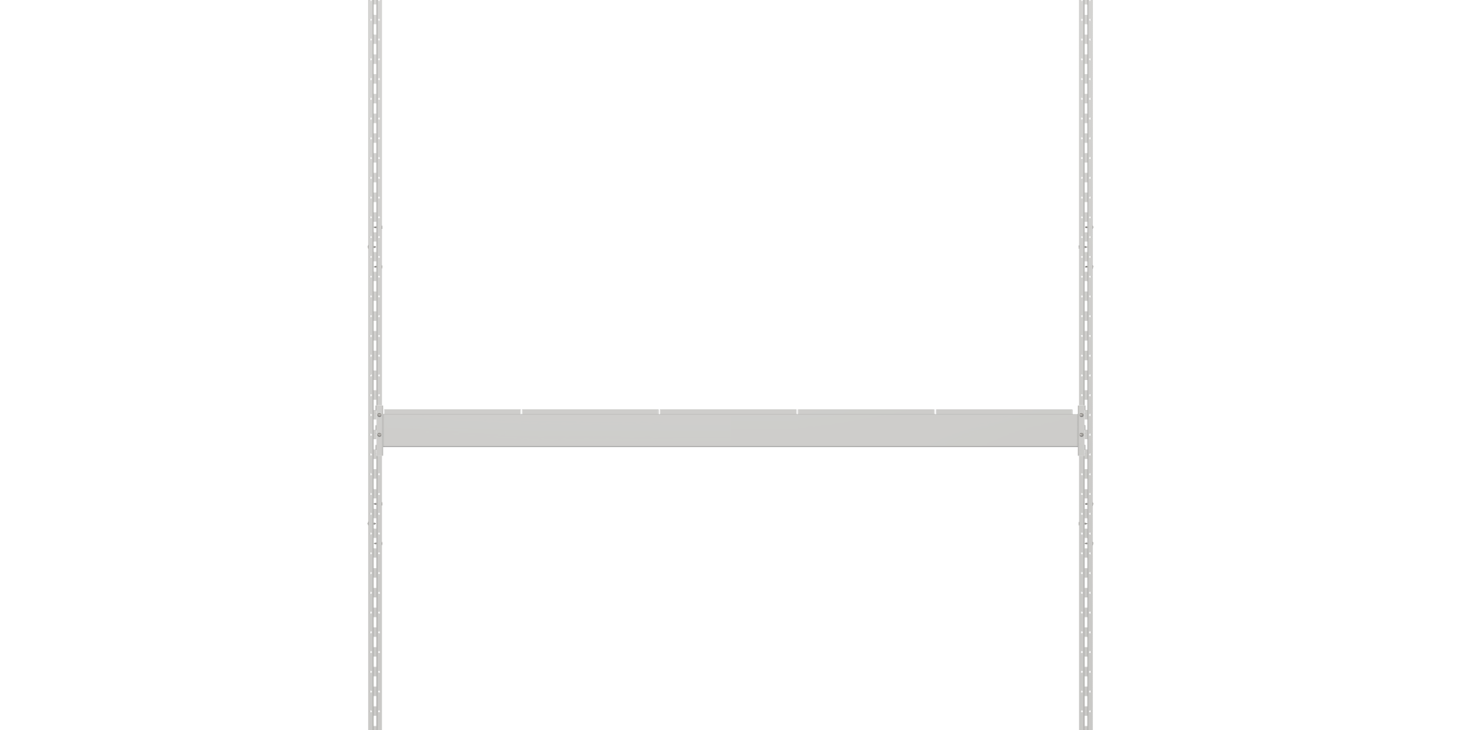 Купить Стеллаж СТ-023 - RAL 7038 - 1800 - 600 - 1500 - RAL 7038 - 3 в ...