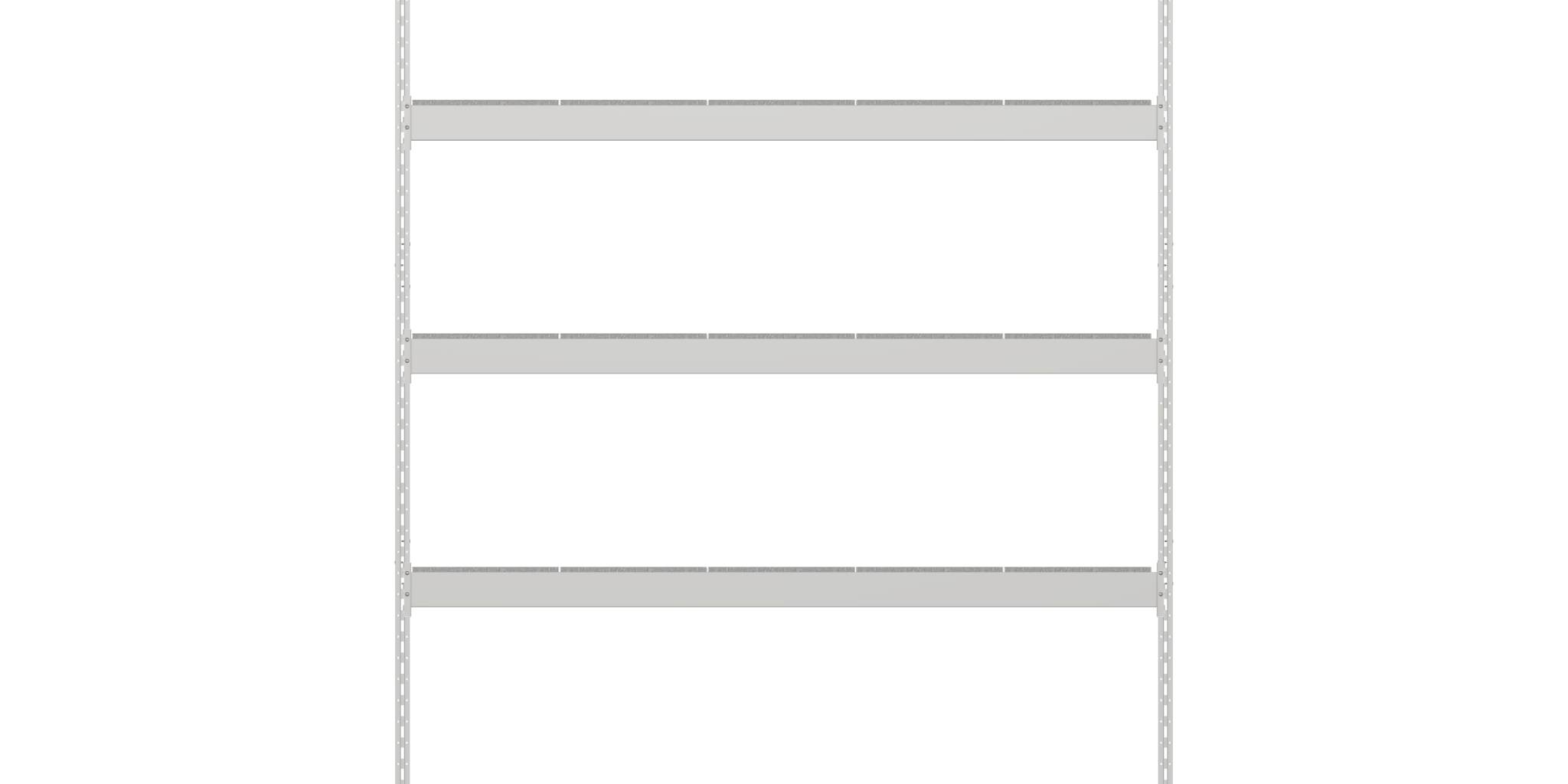 Купить Стеллаж СТ-023 - RAL 7038 - 1800 - 800 - 1500 - Цинк - 6 в Санкт ...