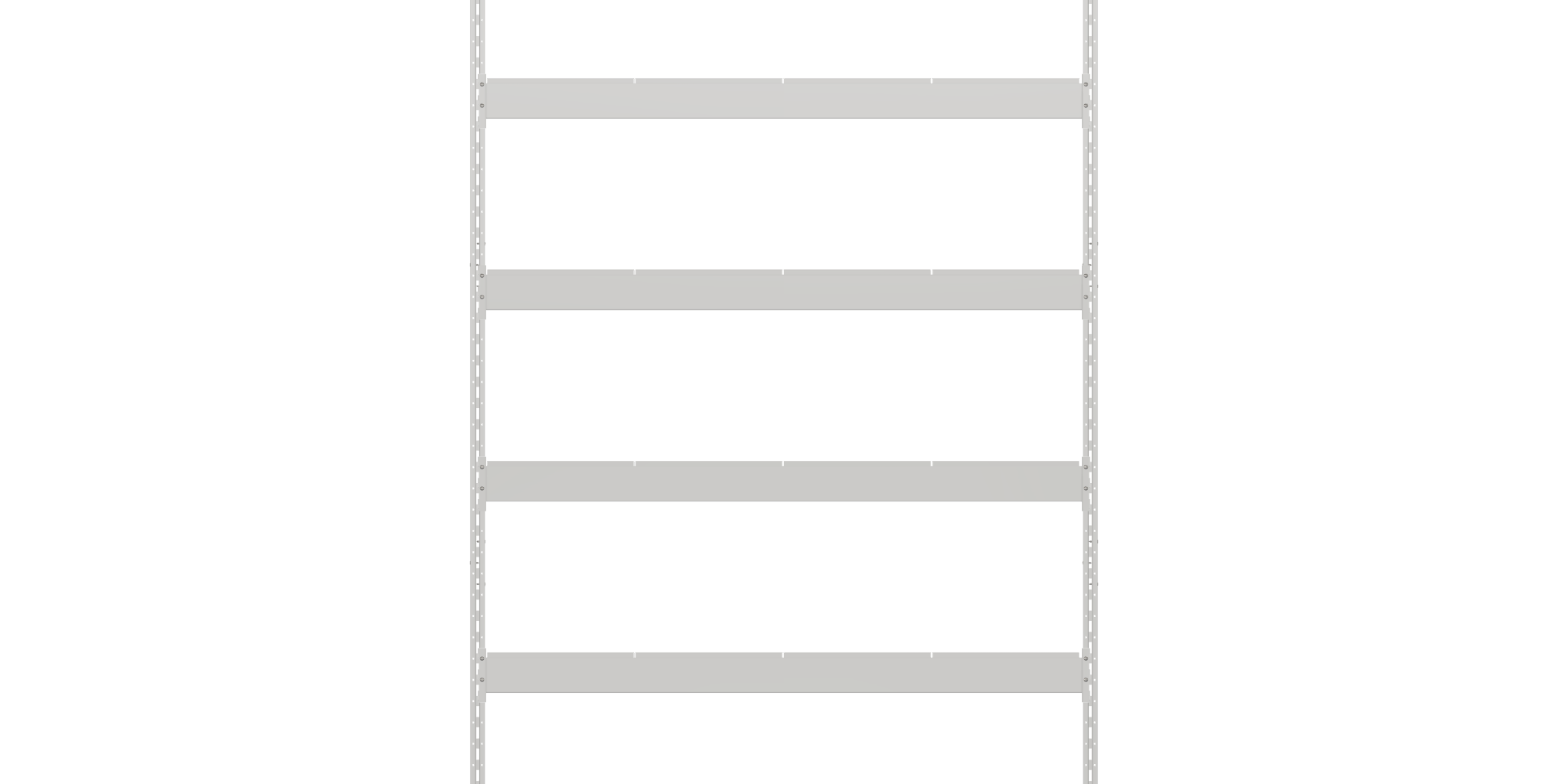 Купить Стеллаж СТ-023 - RAL 7038 - 3000 - 600 - 1200 - RAL 7038 - 7 в ...