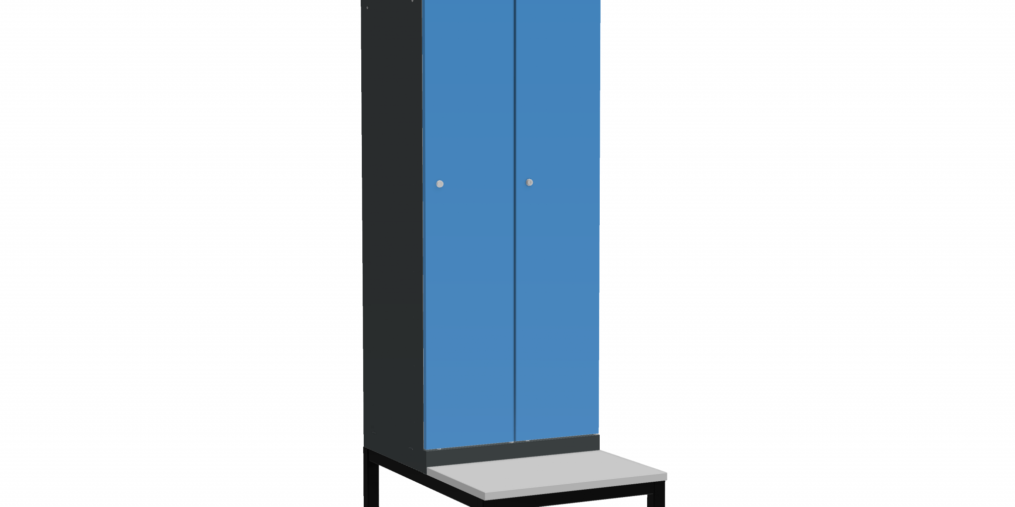 Купить Шкаф ДиКом УНО-321 (RAL 7016+RAL 5012)+ДСП в Санкт-Петербурге на ...